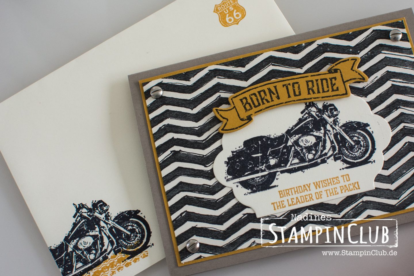 Blog Hop Männerkarten - One Wild Ride • StampinClub - Stampin‘ Up ...